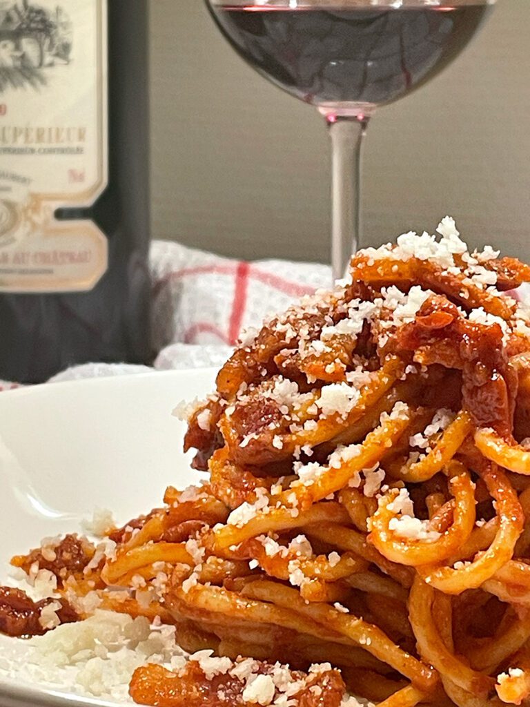 Authentic Pasta Amatriciana | A Cook's Quest